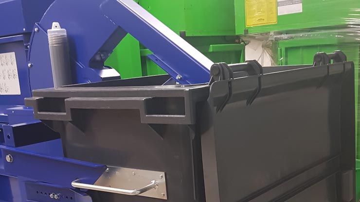 Containerpressen - Abfall-Container wirtschaftlich befüllen - KIBAG ...